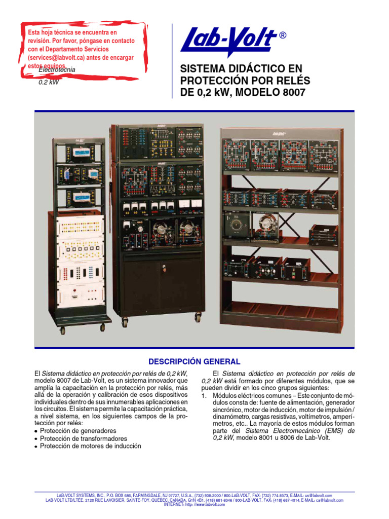 Lab Oratorio | PDF | Relé | Corriente alterna