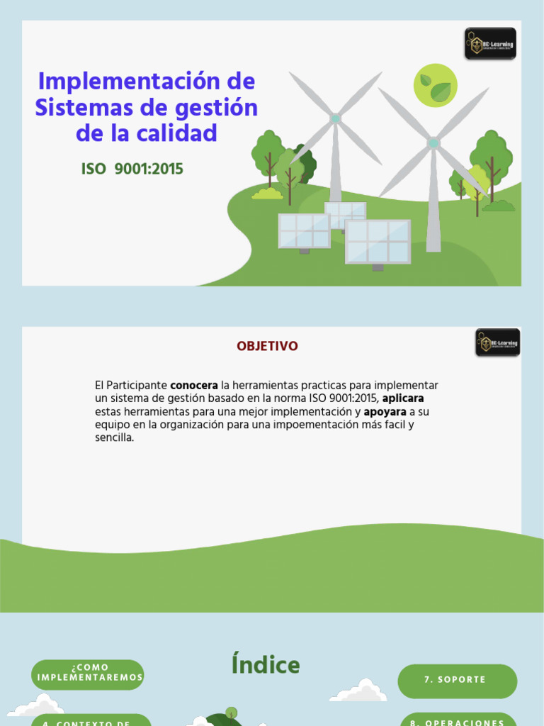 Implementación ISO 9001:2015 en Calidad | PDF | Calidad (comercial ...