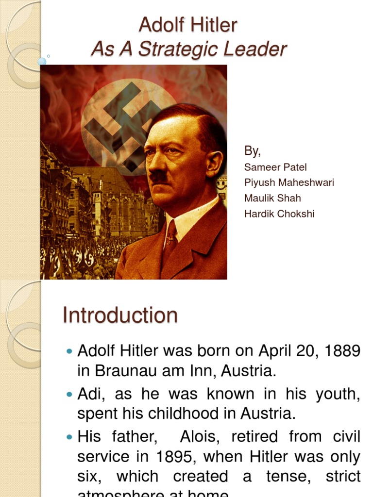 Adolf Hitler | Download Free PDF | Blitzkrieg | Adolf Hitler