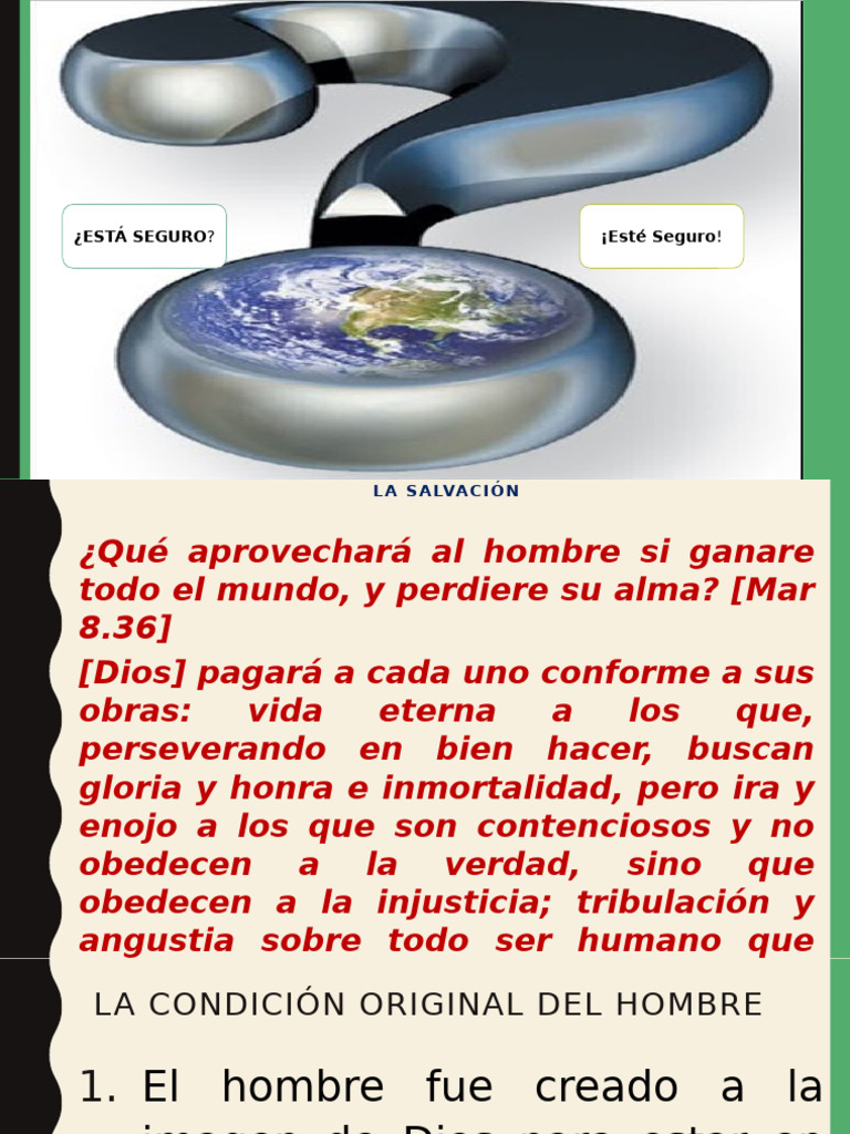 Estas Seguro de Tu Salvacion | PDF | Pecado | Salvación