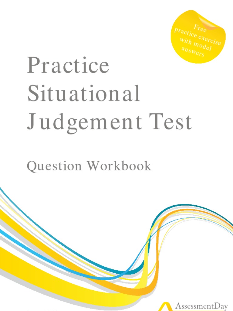 SJT Questions | PDF | Competence (Human Resources) | Test (Assessment)