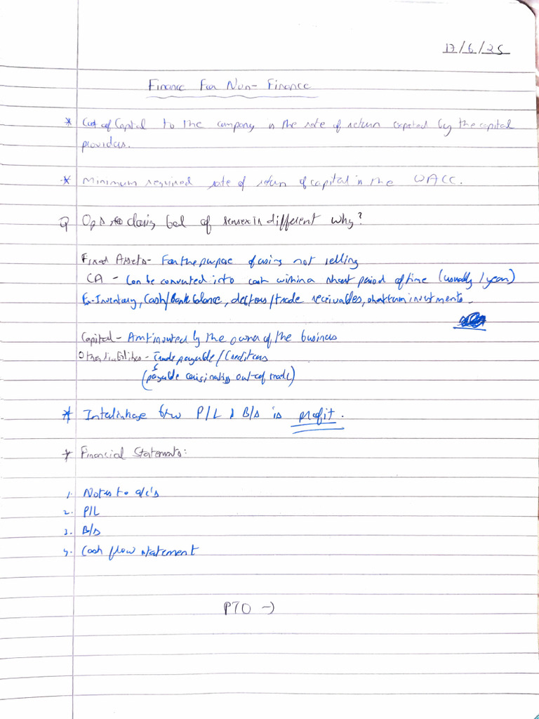 FNF Handwritten Notes | PDF