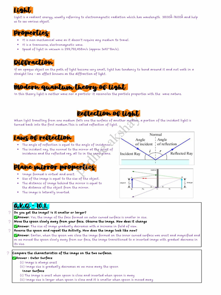 Light Notes | PDF