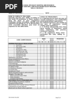 Endoscopy Checklist | PDF | Colonoscopy | Endoscopy