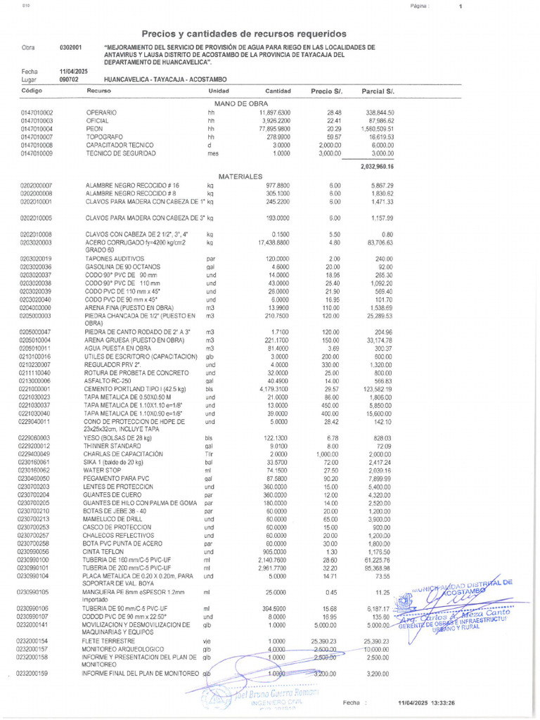 Precios+unitarios 20250421 092022 819 | PDF