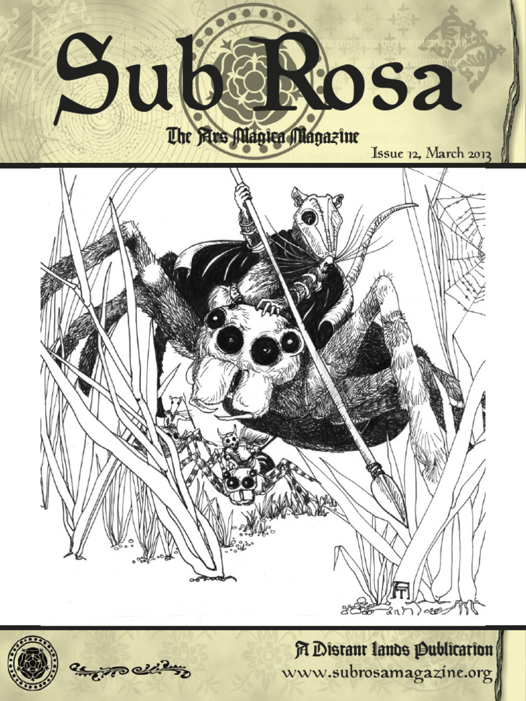 Sub Rosa Issue 12 | PDF | Tabletop Games | Role Playing Games
