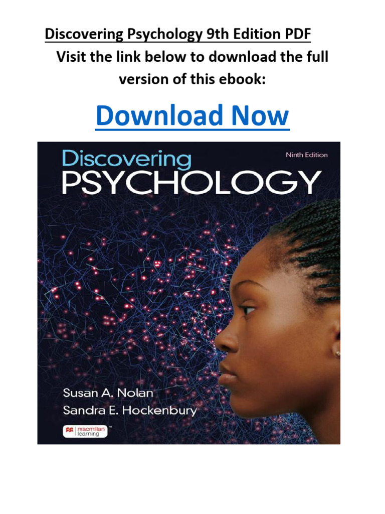 Discovering Psychology 9th Edition PDF | PDF | Psychology | Gender Studies