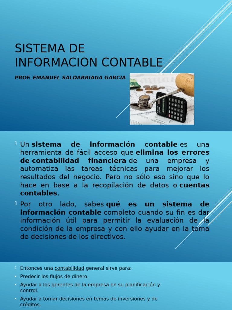 Sistema de Informacion Contable Clase 06 | PDF | Contabilidad | Business
