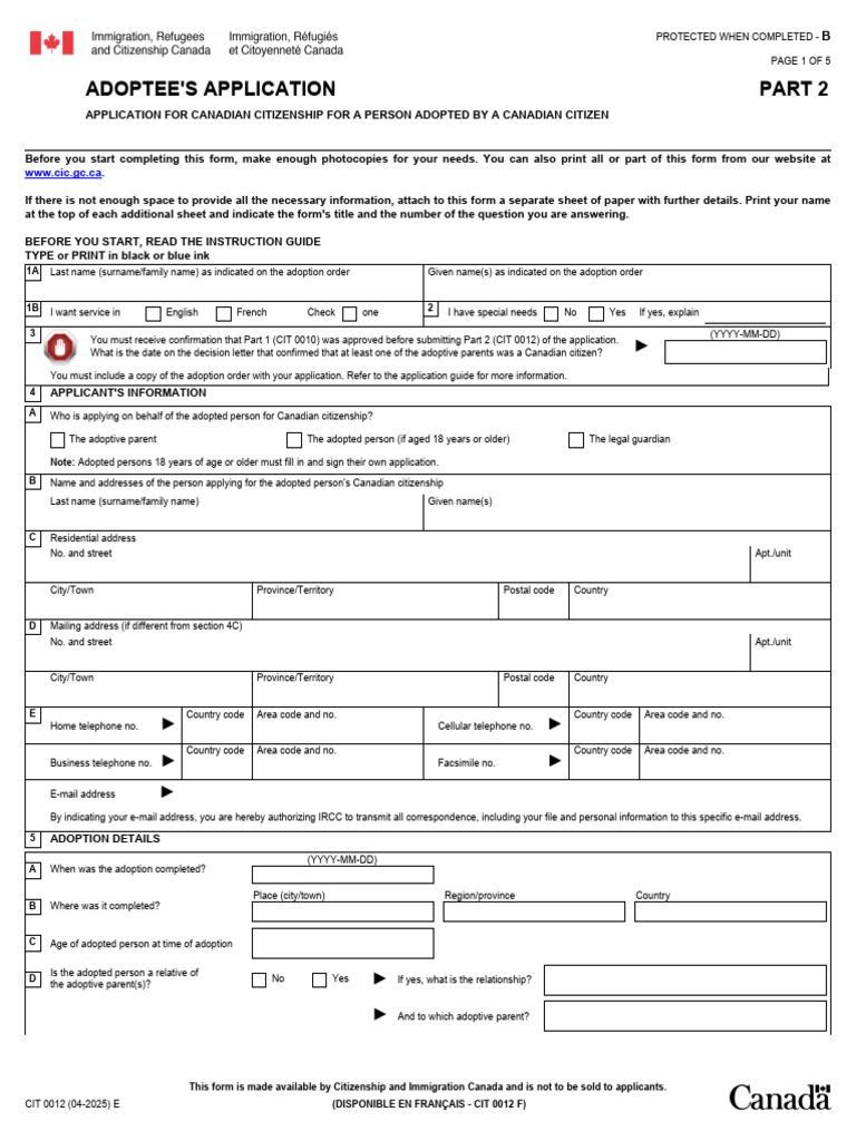 Adoptee's Application | PDF | Birth Certificate | Government And Personhood