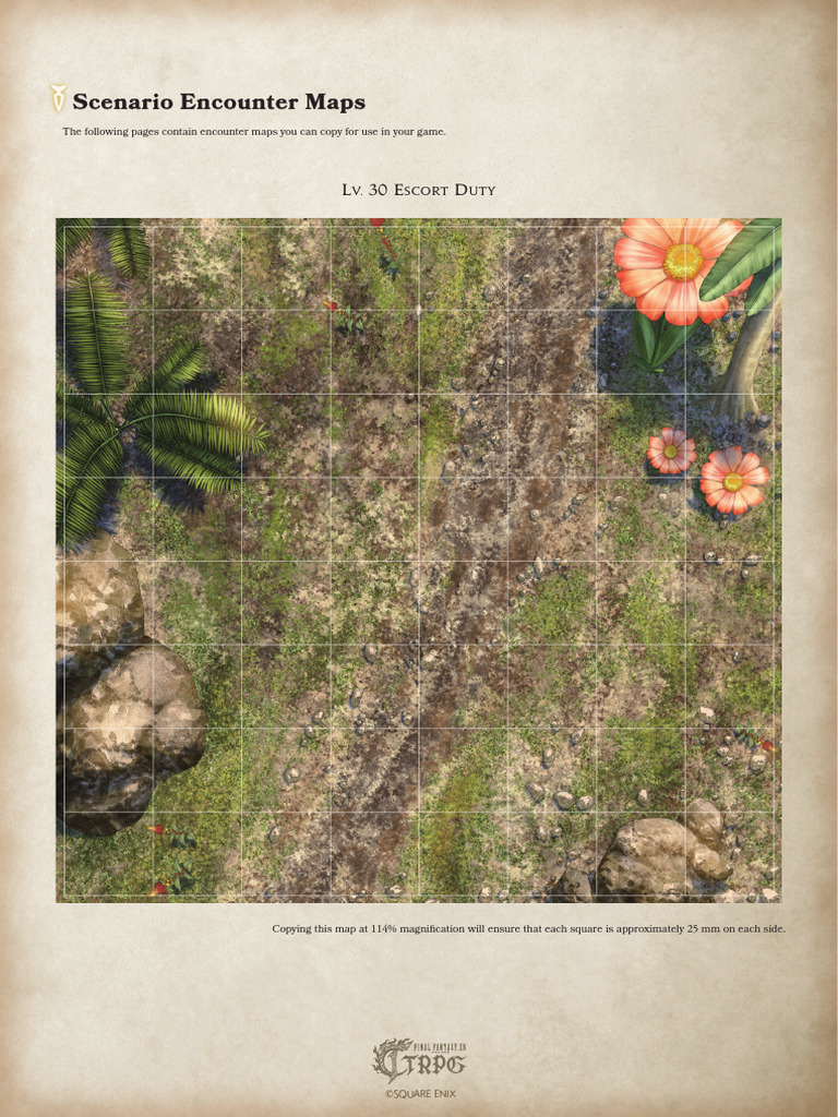 Scenario Encounter Maps for Gaming | PDF