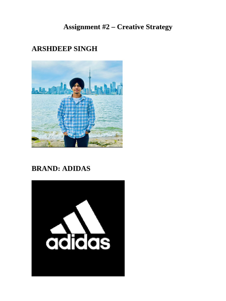 Adidas Creative Strategy Overview | PDF | Brand | Adidas