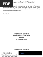 Discrimination Model of Supervision | PDF | Counseling Psychology ...