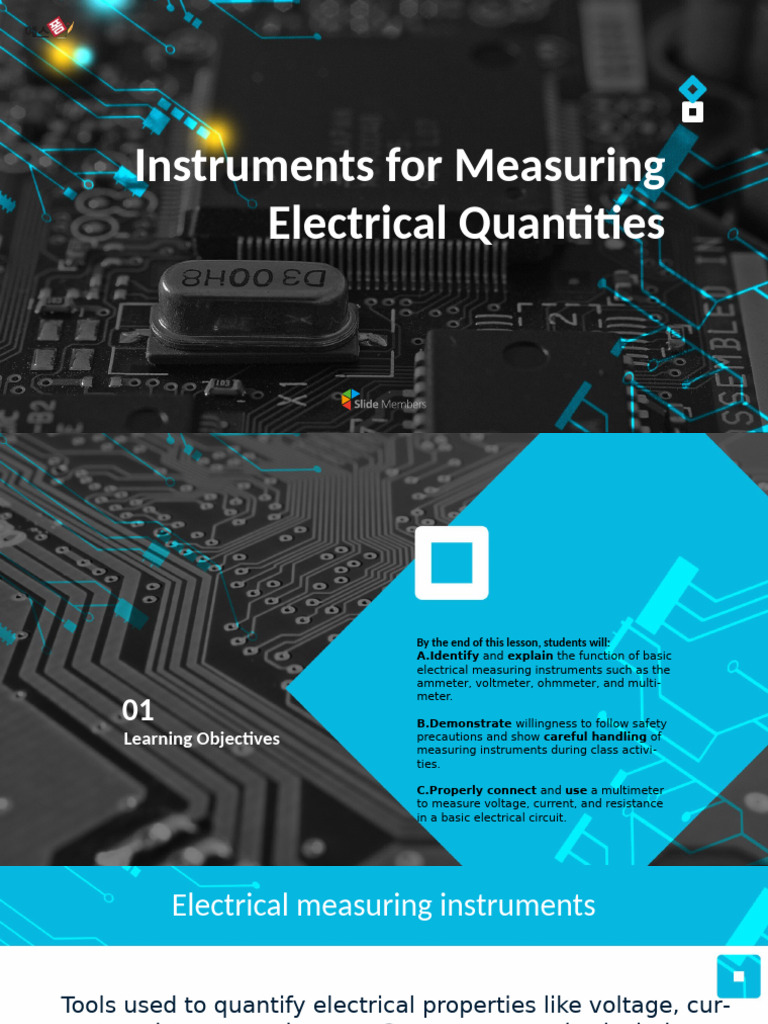 Instruments For Measuring Electrical Quantities Pdf Voltage Power