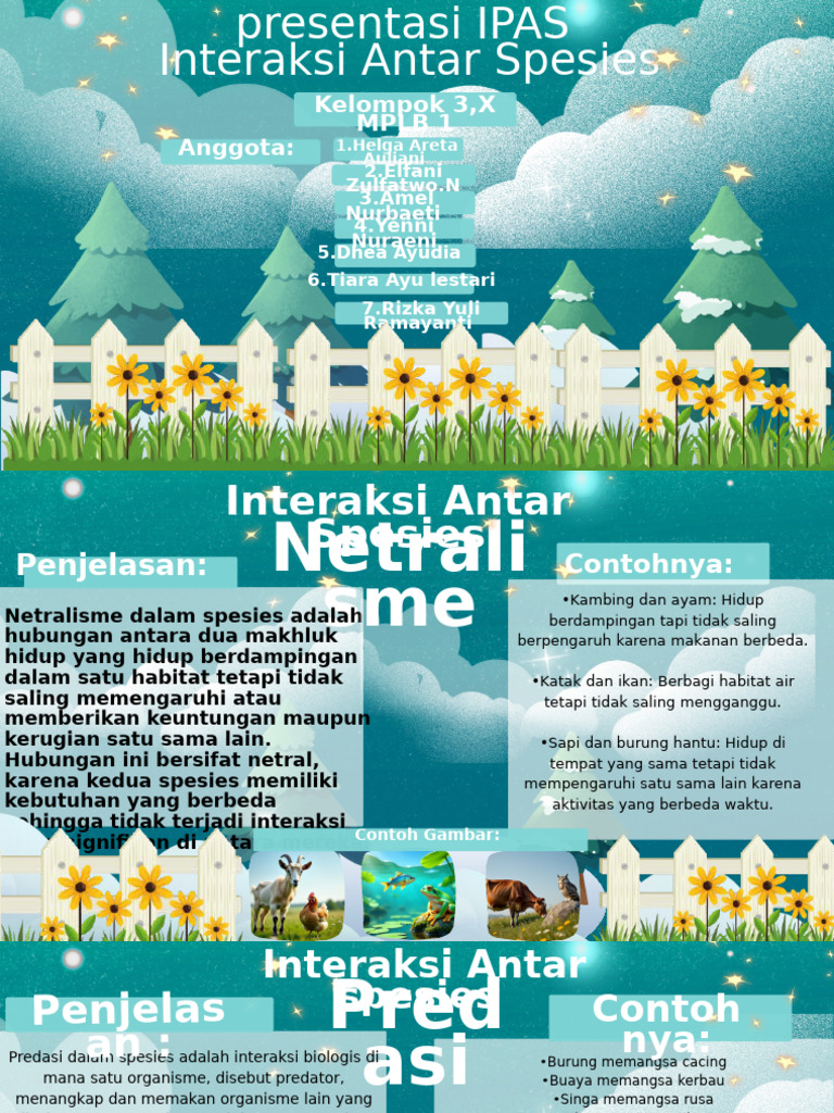 Interaksi Antar Spesies | PDF