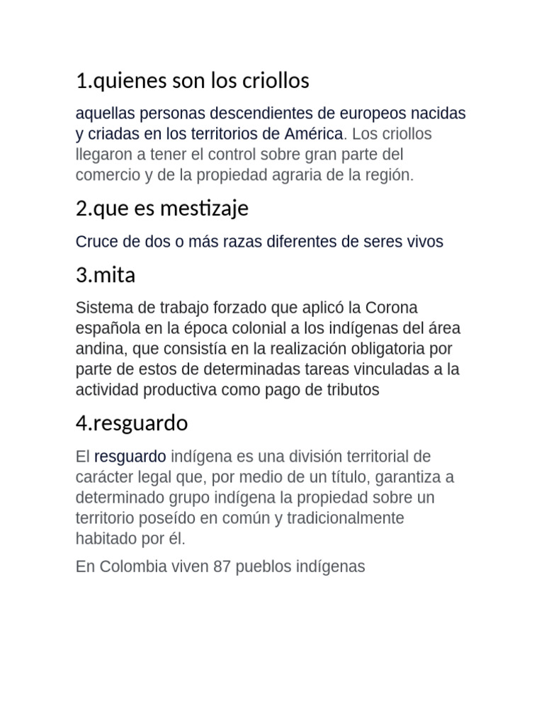 Historia y Estructura Colonial en América | PDF