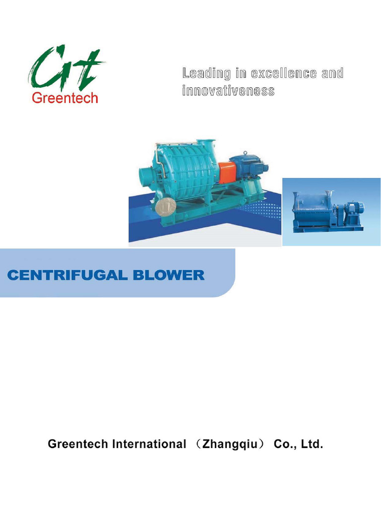 C Series Centrifugal Blower Catalogue | PDF