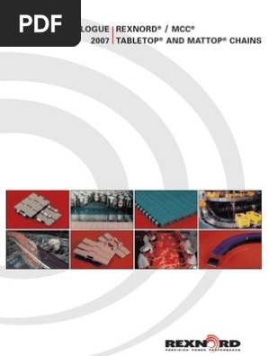 Rexnord Tabletop Chain Catalog Pdf - Catalog Library