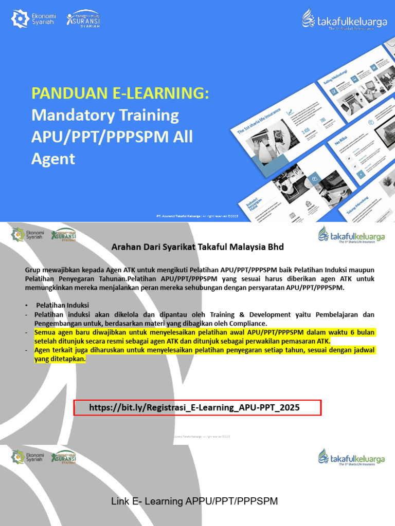 Pelatihan APU/PPT untuk Agen ATK | PDF