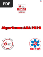 Algoritmo PCR Adulto 2020 Aha | PDF