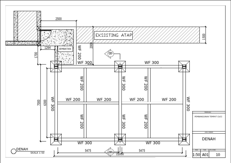Rencana Balok WF 300 | PDF
