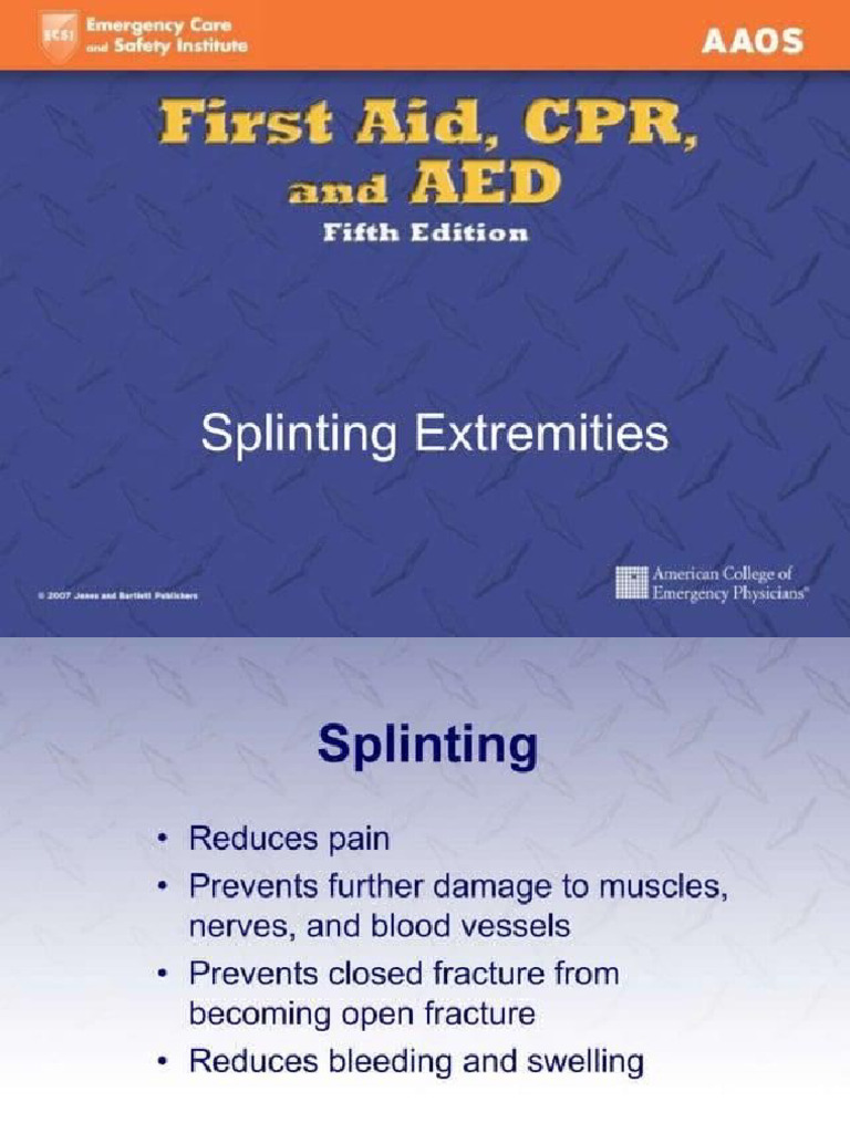 Soft Splinting | PDF