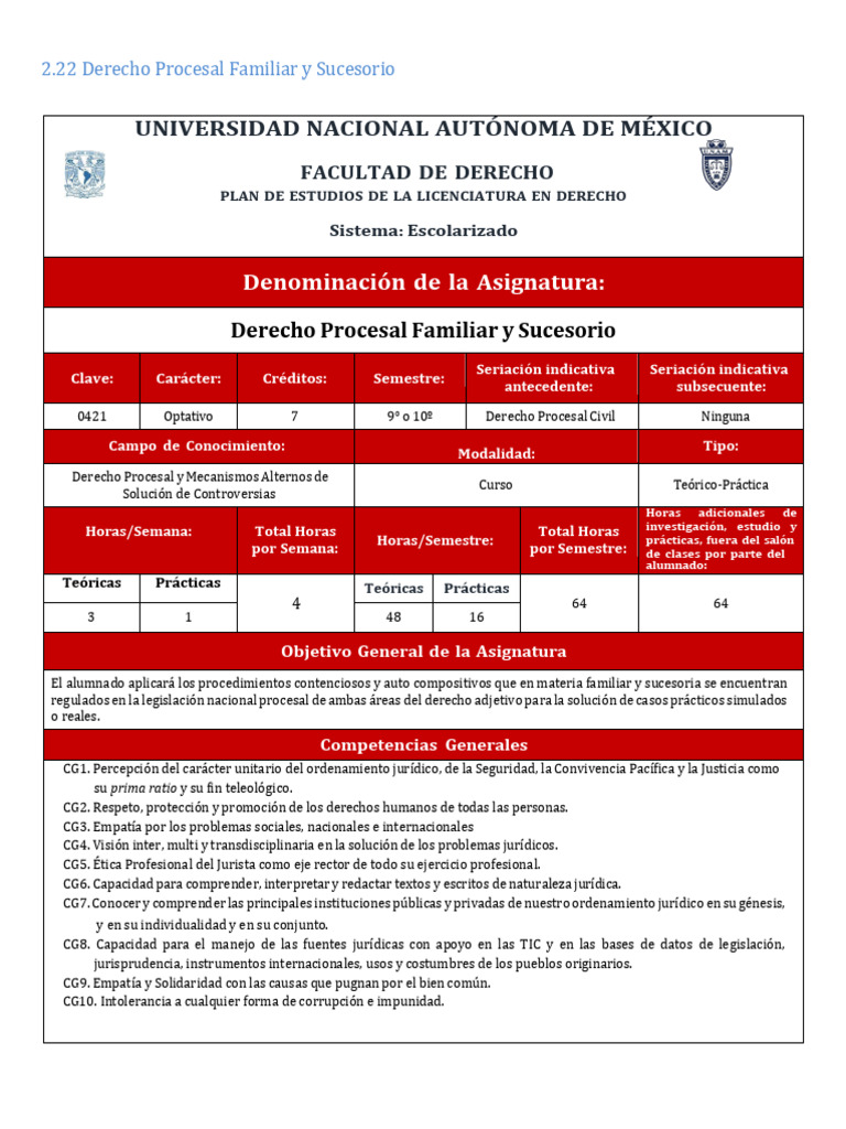Derecho Procesal Familiar y Sucesorio | PDF | Ley procesal | Divorcio