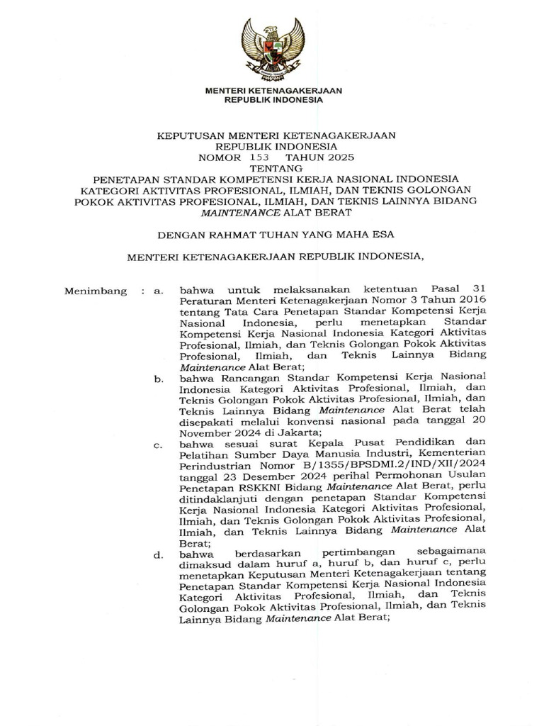 Skkni 2025-153 PDF | PDF