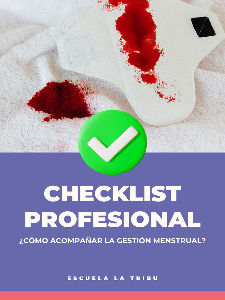 Checklist Gm | PDF | Menstruación | Sistema Reproductor Femenino Mamífero