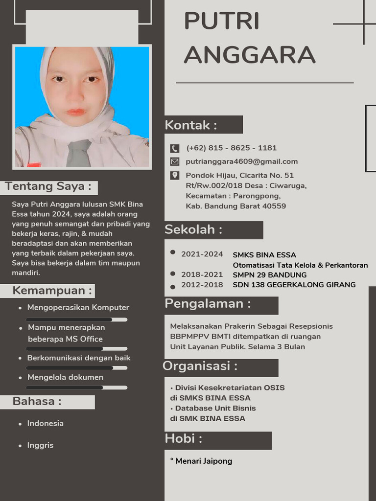 CV Putri Anggara | PDF
