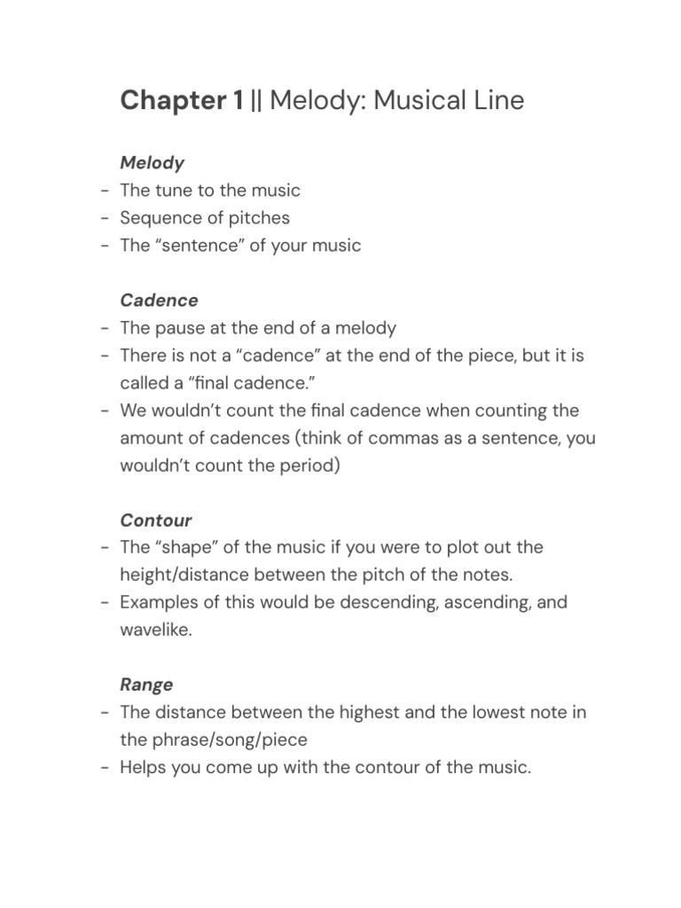 Chapter 1 Music Appreciation | PDF