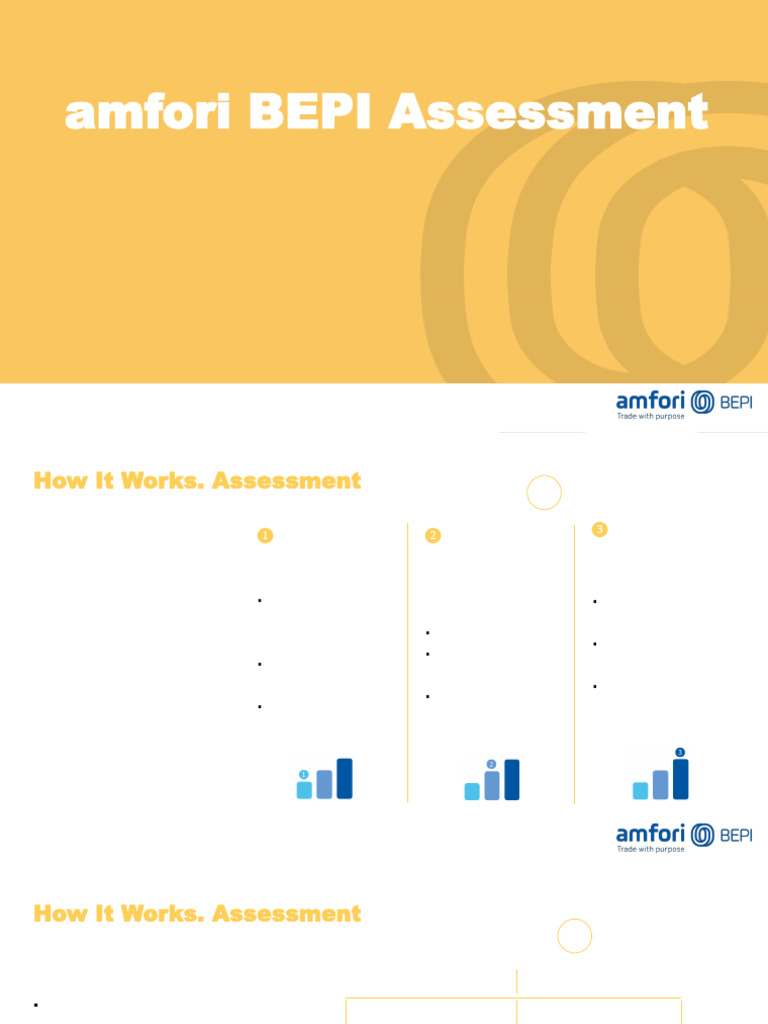 Understanding amfori BEPI Assessment | PDF | Regulatory Compliance ...