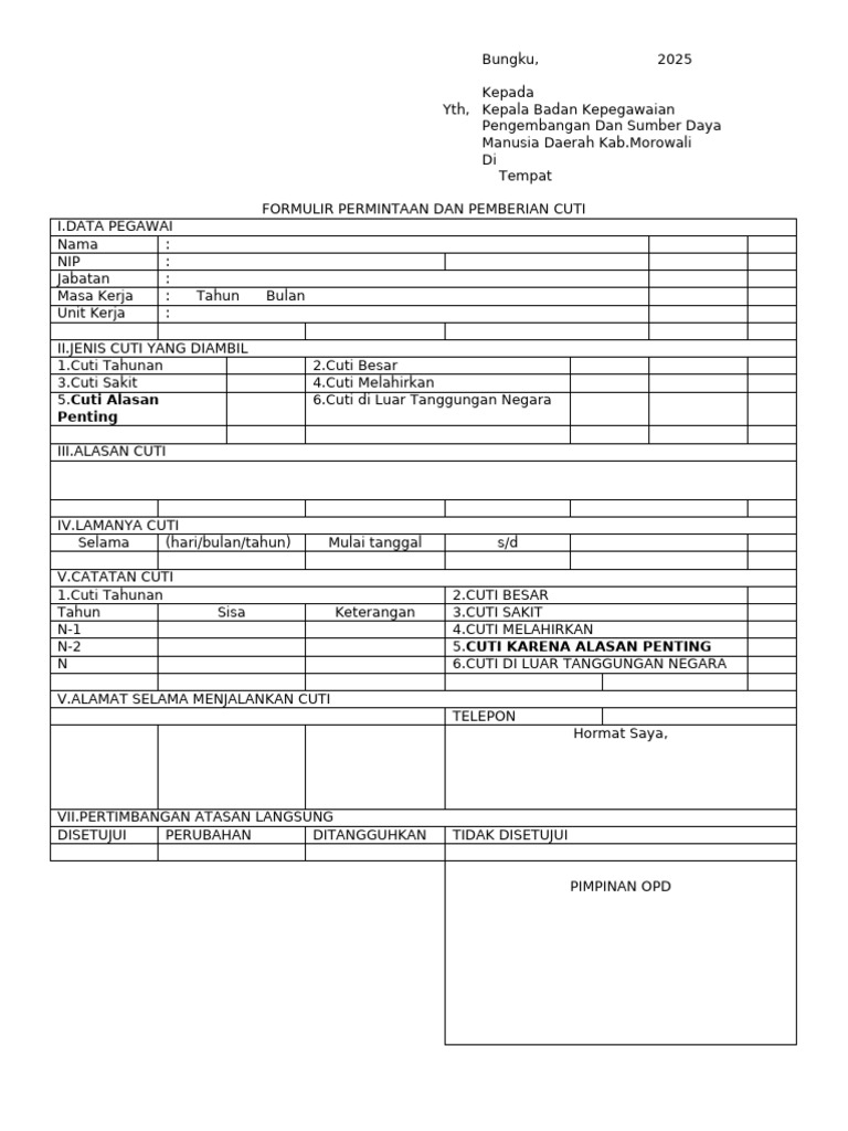 Formulir CTN (Baru) 123 | PDF