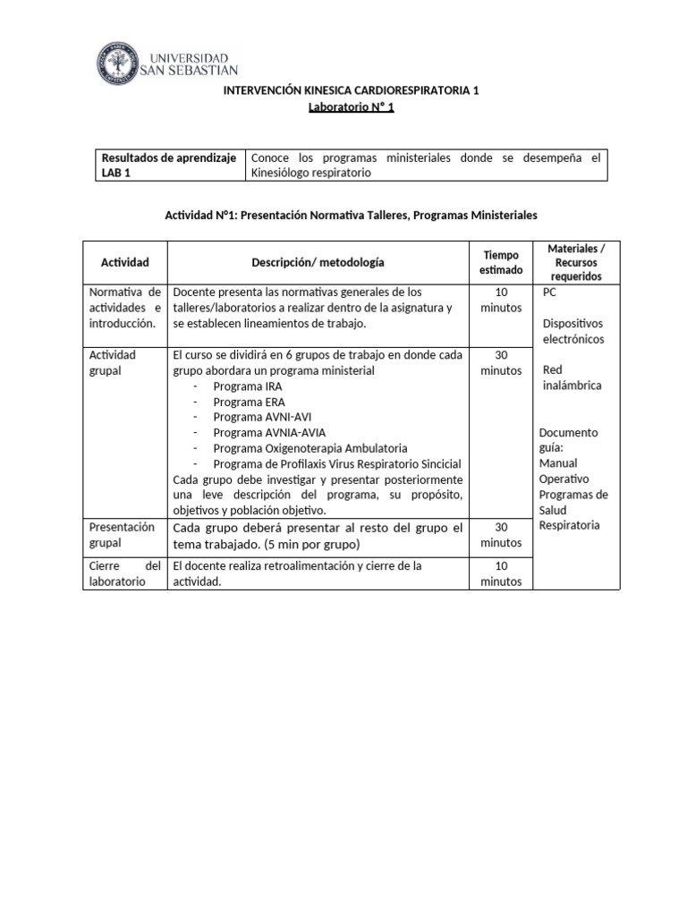 Guia Lab 1 Ikcr1 2025 | PDF | Aprendizaje