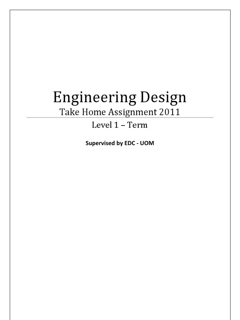 Engineering Design - Report | PDF | Engineering | Design