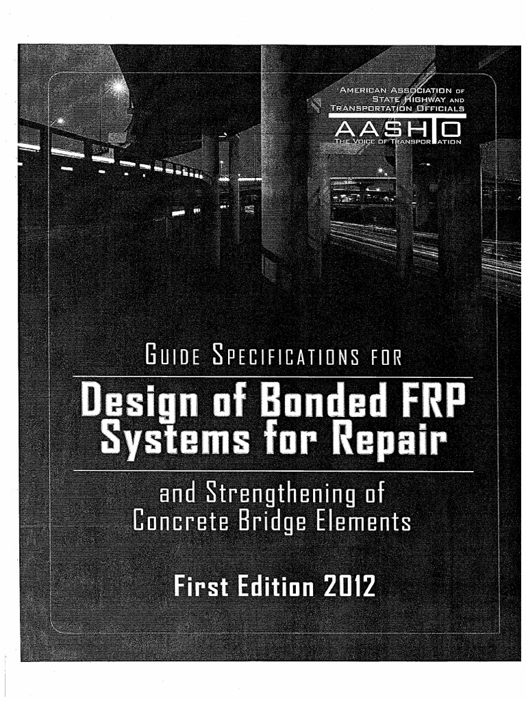 Design of Bonded FRP Systems For Repair | PDF