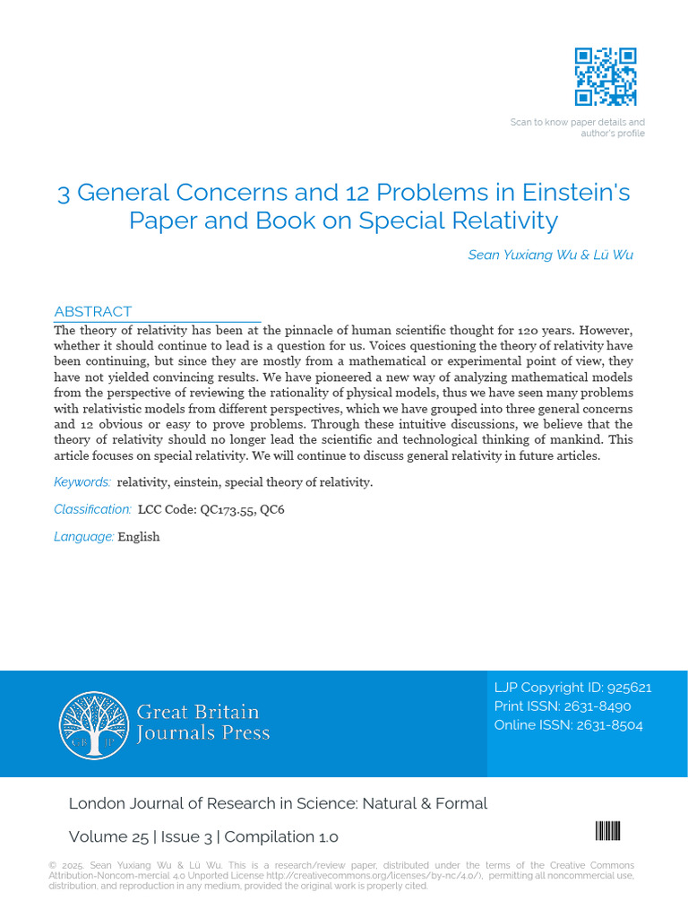 GB 3-General-Concerns-and-12-Problems-in-Einsteins-Paper-and-Book-on ...