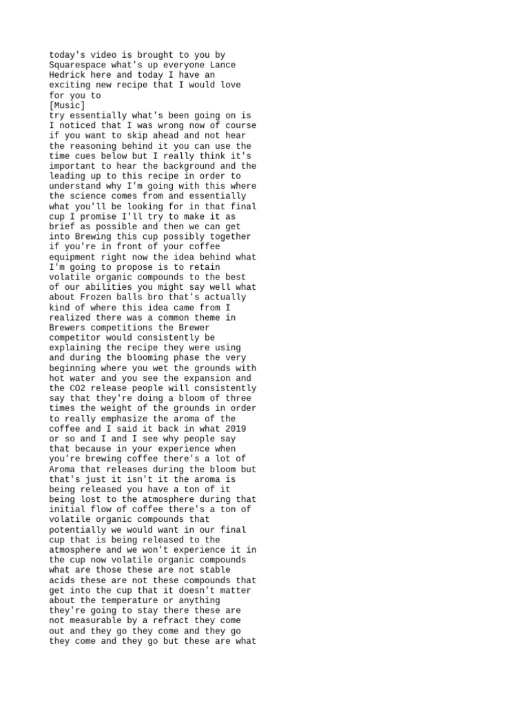 (English (Auto-Generated) ) TRY THIS HACK For BETTER POUROVERS - Samo ...