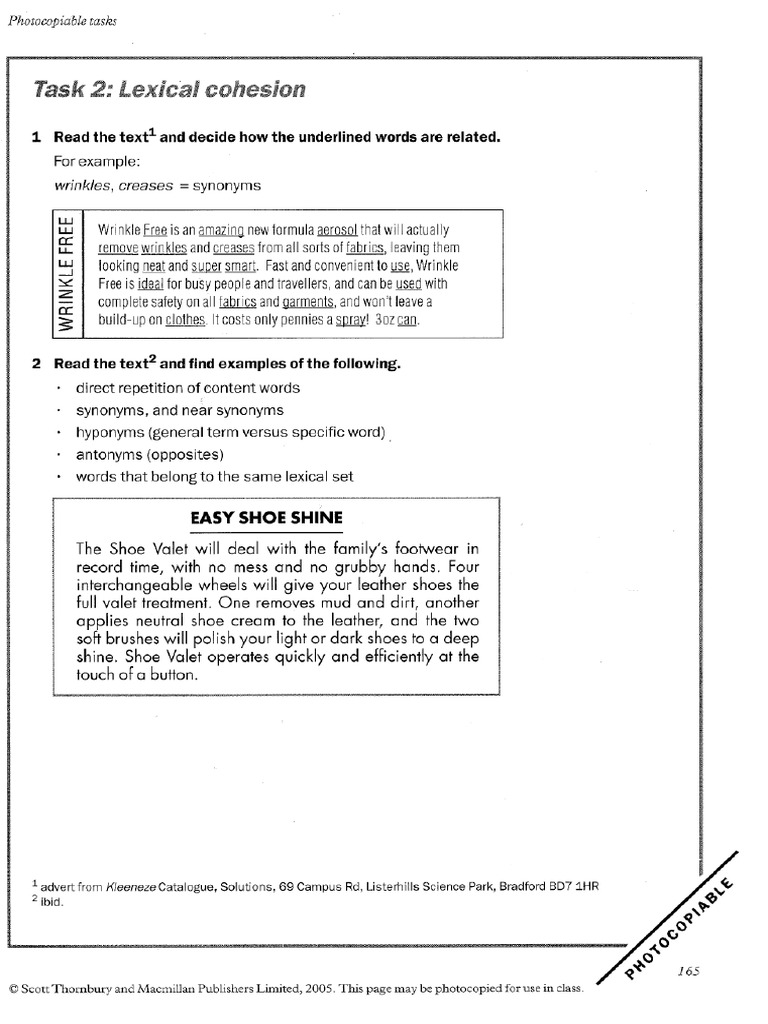 3.2.lexical Cohesion | PDF