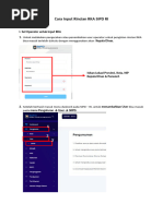 Panduan Penggunaan e-SAKIP Reviu | PDF