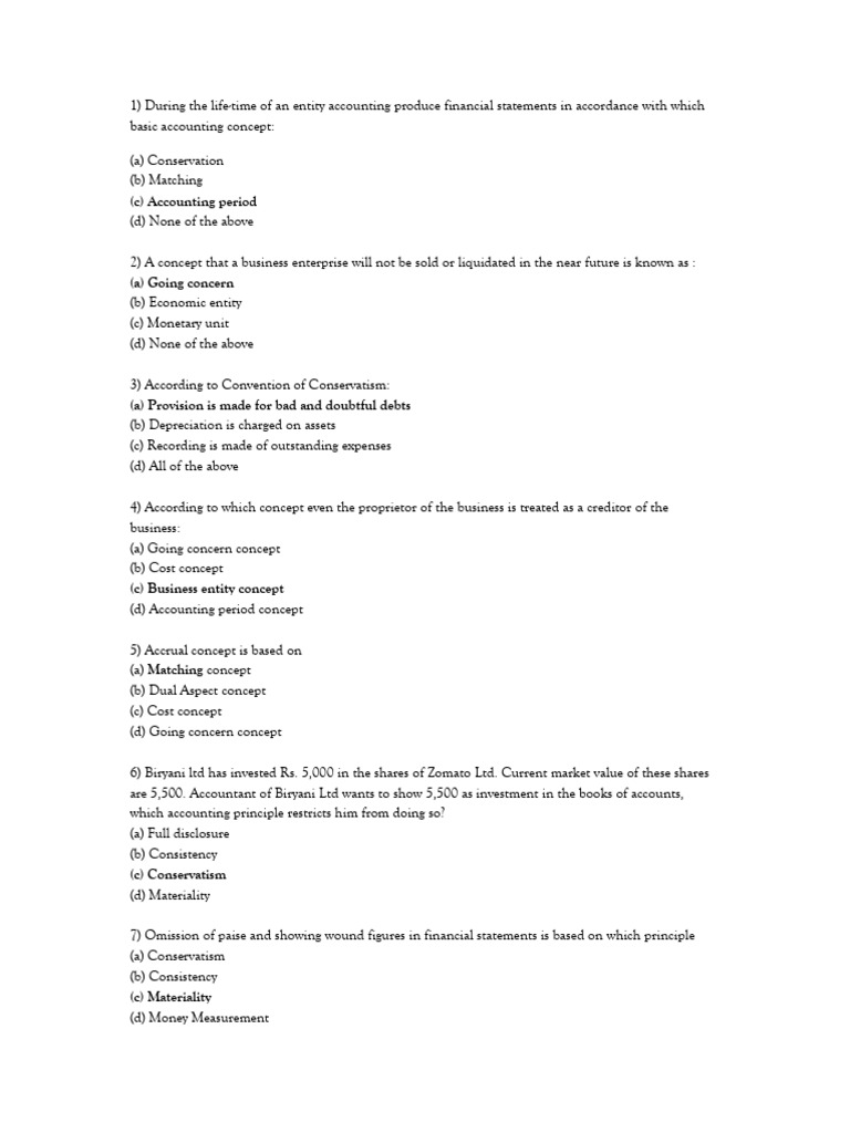 Chapter 3 - Accounting Principles | PDF