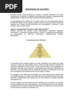 Jerarquía de Valores según Max Scheler | PDF | Ciencias del ...