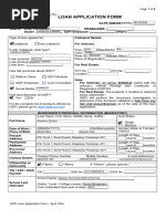 PSBank Auto Loan Application Form | PDF | Loans | Banks