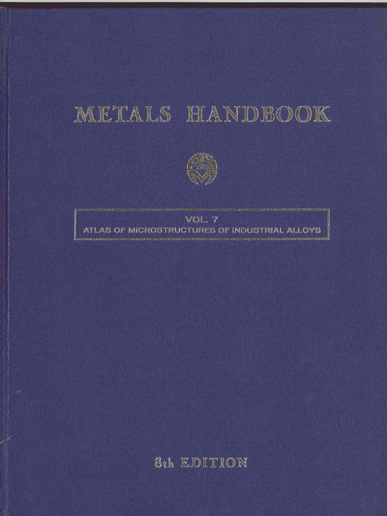 Metal Handbook7 | PDF