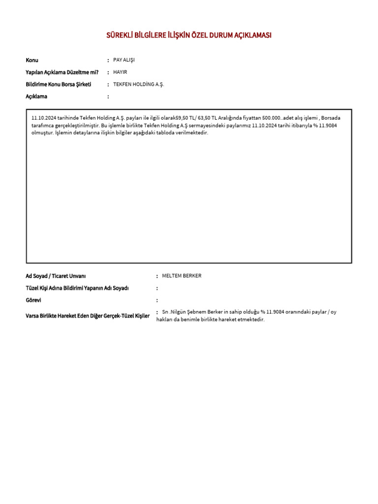Tkfen 21509 | PDF
