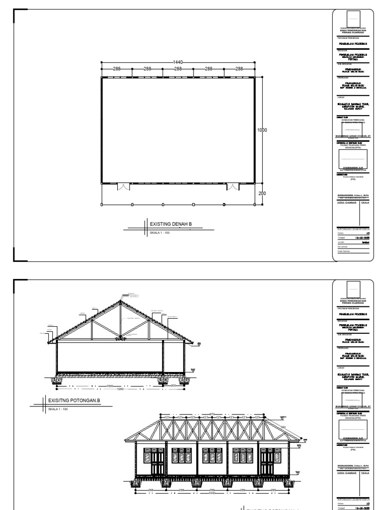 Gedung B Smp3 Sendana | PDF