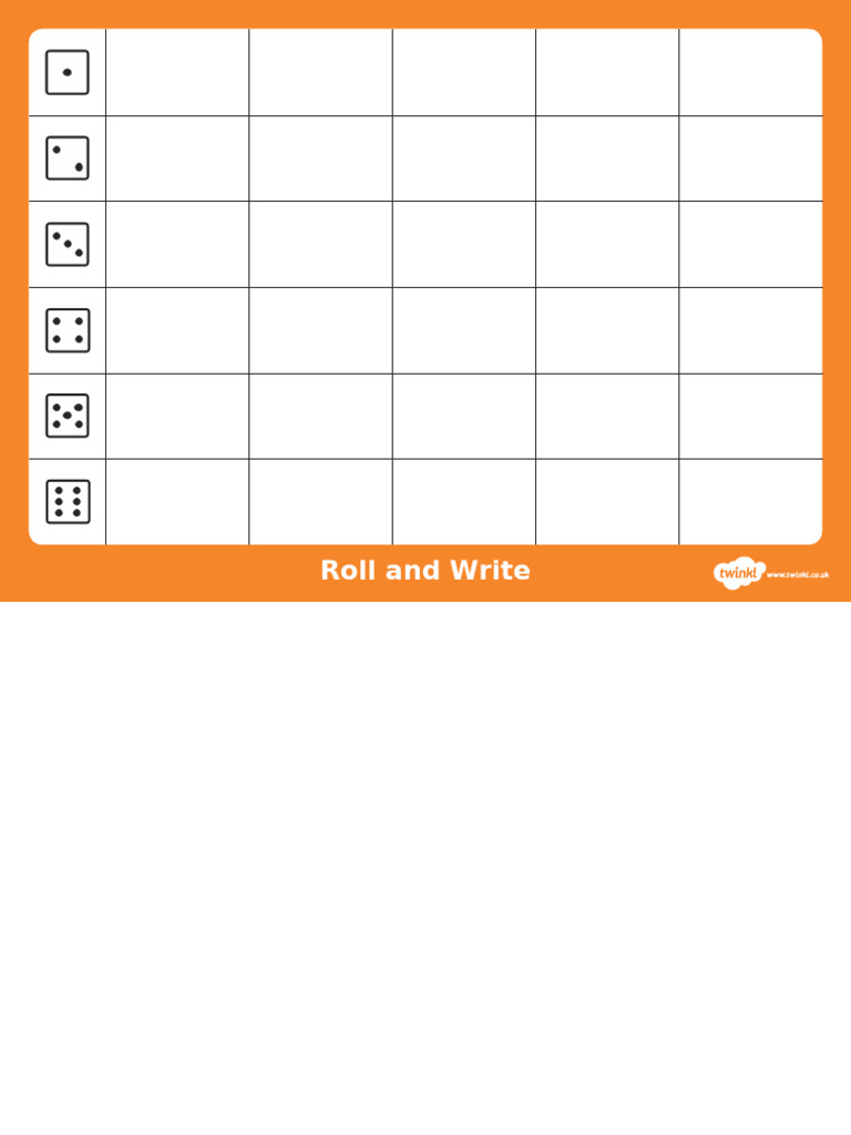 T L 5985 Editable Roll and Read Mat Template Ver 1 | PDF