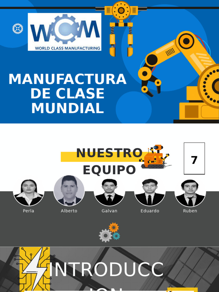 Manufactura de Clase Mundial | PDF | Lean Manufacturing | Industrias de ...