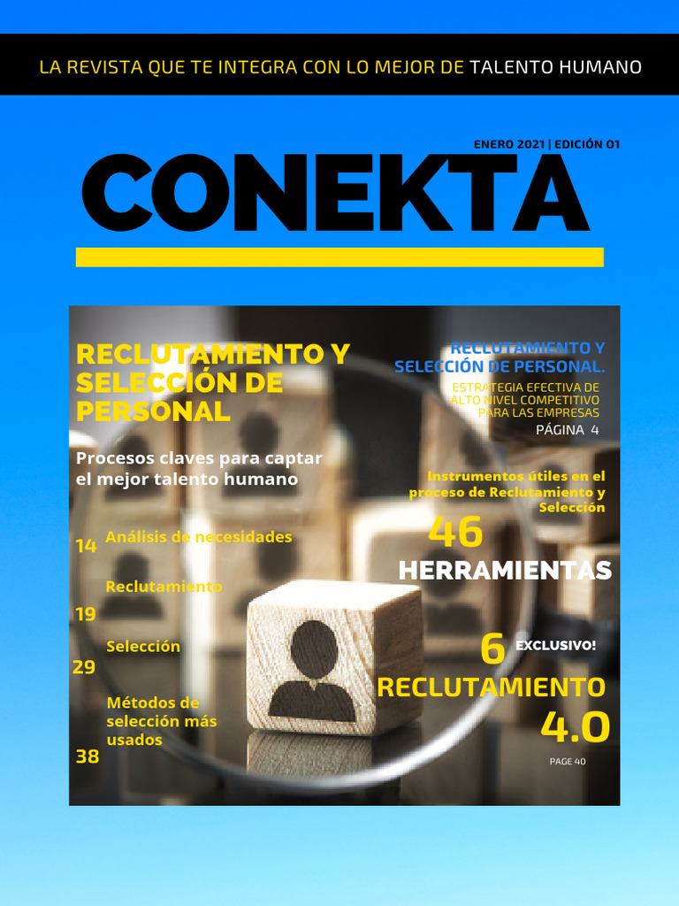 Revista Digital CONEKTA | PDF | Reclutamiento | Gestión de recursos humanos