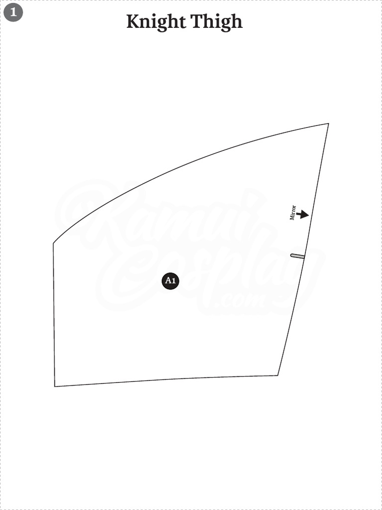 Leg Armor Pattern Collection 2-By Kamui Cosplay Sliced | PDF | Chess
