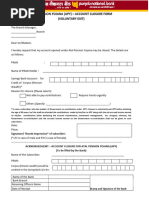 Apy Account Closure Form | PDF